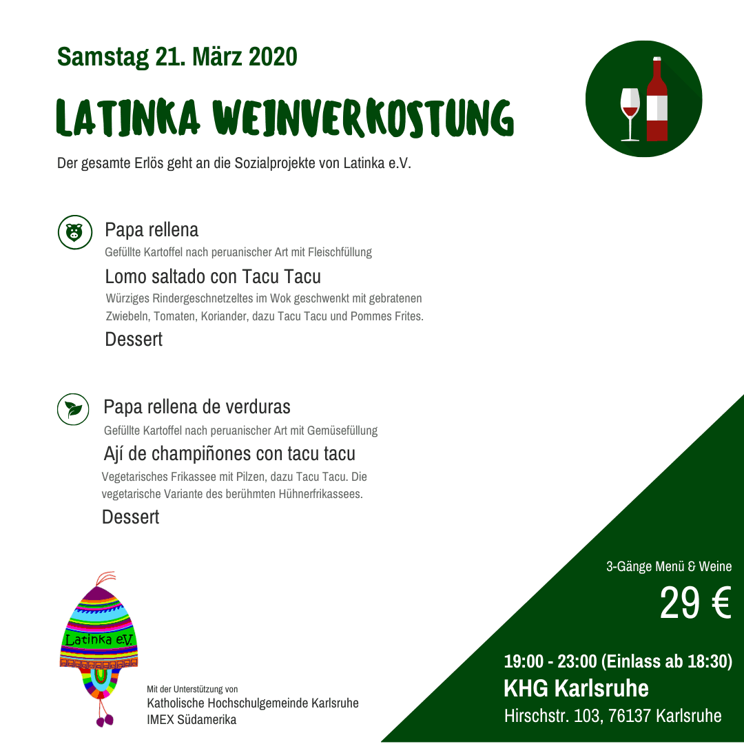 9. Latinka Weinverkostung 2020 – Latinka e.V.